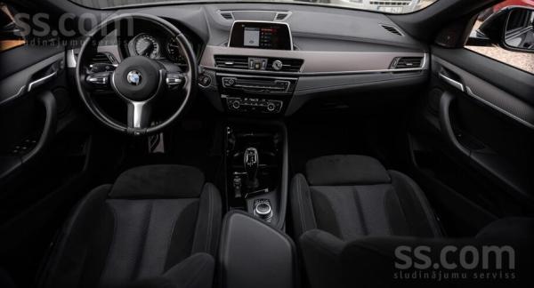 Grey BMW X2 2018 in Jelgava, with an engine capacity of 2.00 L and mileage of 0 thousand km for 17500 €, photo 6 on AUTOMOTO.COM.LV