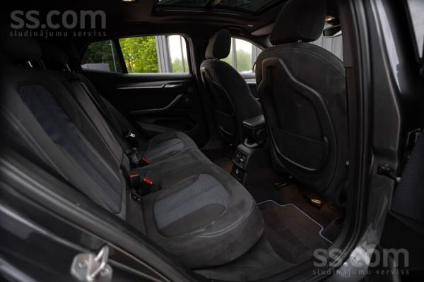 Grey BMW X2 2018 in Jelgava, with an engine capacity of 2.00 L and mileage of 0 thousand km for 17500 €, photo 9 on AUTOMOTO.COM.LV