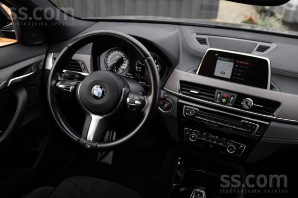 Grey BMW X2 2018 in Jelgava, with an engine capacity of 2.00 L and mileage of 0 thousand km for 17500 €, photo 11 on AUTOMOTO.COM.LV