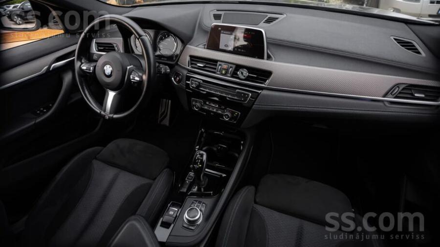 Grey BMW X2 2018 in Jelgava, with an engine capacity of 2.00 L and mileage of 0 thousand km for 17500 €, photo 18 on AUTOMOTO.COM.LV
