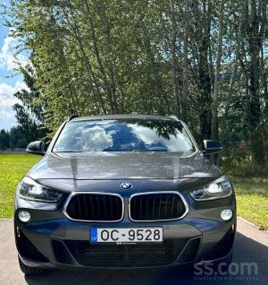 Grey BMW X2 2018 in Valmiera, with an engine capacity of 2.00 L and mileage of 172 thousand km for 20000 €, photo  on AUTOMOTO.COM.LV