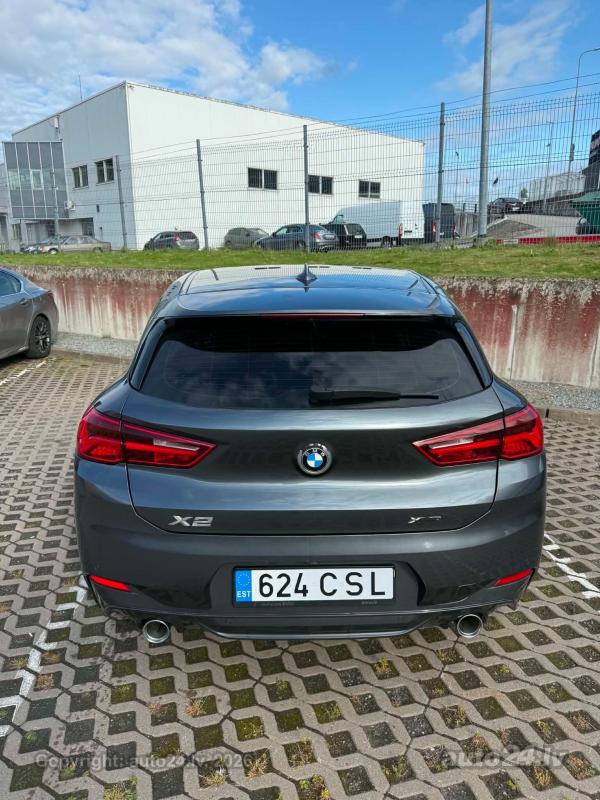 Pelēks BMW X2 2019 Tallina, ar dzinēja tilpumu 2.00 L un nobraukumu 200 tūkst. km par 18500 €, foto 2 vietnē AUTOMOTO.COM.LV