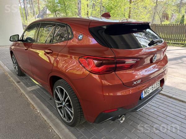 Orange BMW X2 2019 in Riga, with an engine capacity of 2.00 L and mileage of 98 thousand km for 20950 €, photo 9 on AUTOMOTO.COM.LV