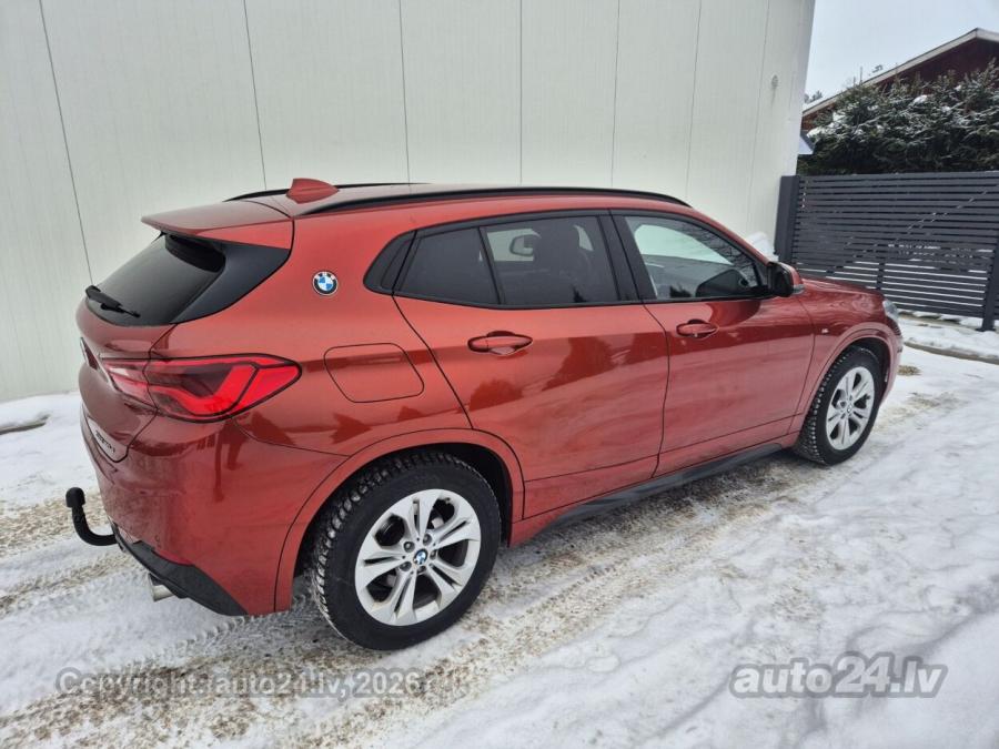 Orange BMW X2 2018 in Tallinn, with an engine capacity of 2.00 L and mileage of 129 thousand km for 23700 €, photo 6 on AUTOMOTO.COM.LV