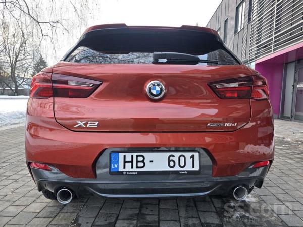 Sarkans BMW X2 2020 Rīga, ar dzinēja tilpumu 2.00 L un nobraukumu 60 tūkst. km par 21000 €, foto 4 vietnē AUTOMOTO.COM.LV