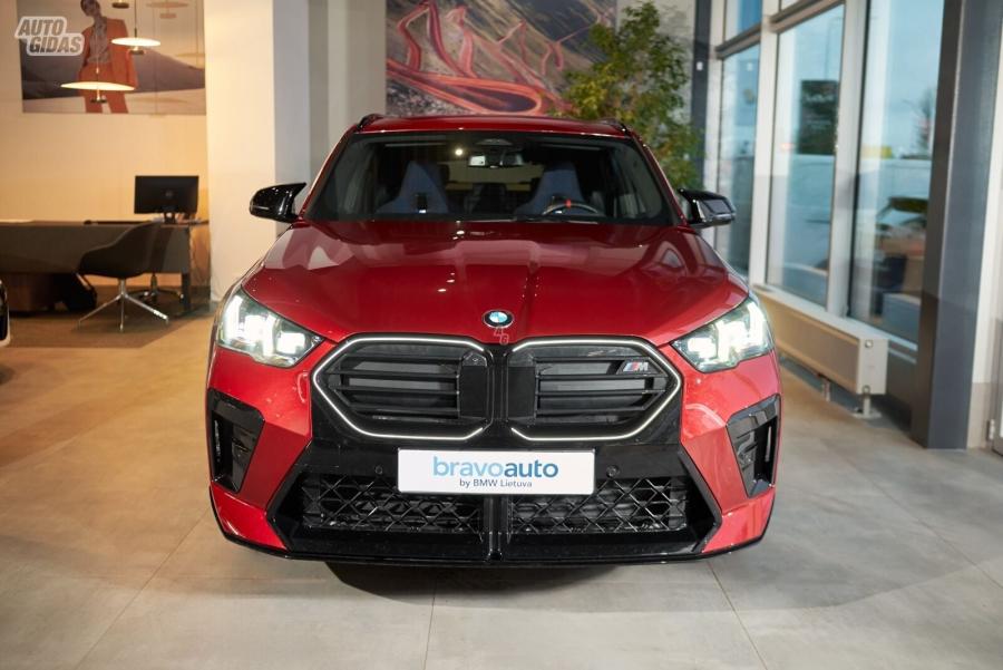 Red BMW X2 2025 in Kaunas, with an engine capacity of 2.00 L and mileage of 12 thousand km for 56441 €, photo 2 on AUTOMOTO.COM.LV