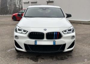 White BMW X2 2018 in Kaunas, with an engine capacity of 2.00 L and mileage of 221 thousand km for 18990 €, photo 2 on AUTOMOTO.COM.LV