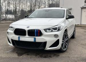 White BMW X2 2018 in Kaunas, with an engine capacity of 2.00 L and mileage of 221 thousand km for 18990 €, photo 3 on AUTOMOTO.COM.LV