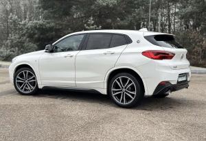 White BMW X2 2018 in Kaunas, with an engine capacity of 2.00 L and mileage of 221 thousand km for 18990 €, photo 7 on AUTOMOTO.COM.LV