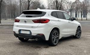 White BMW X2 2018 in Kaunas, with an engine capacity of 2.00 L and mileage of 221 thousand km for 18990 €, photo 10 on AUTOMOTO.COM.LV