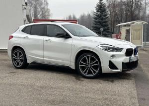 White BMW X2 2018 in Kaunas, with an engine capacity of 2.00 L and mileage of 221 thousand km for 18990 €, photo 13 on AUTOMOTO.COM.LV