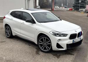 White BMW X2 2018 in Kaunas, with an engine capacity of 2.00 L and mileage of 221 thousand km for 18990 €, photo 15 on AUTOMOTO.COM.LV