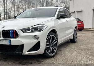 White BMW X2 2018 in Kaunas, with an engine capacity of 2.00 L and mileage of 221 thousand km for 18990 €, photo 18 on AUTOMOTO.COM.LV