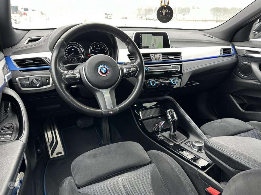 White BMW X2 2018 in Kaunas, with an engine capacity of 2.00 L and mileage of 221 thousand km for 18990 €, photo 32 on AUTOMOTO.COM.LV