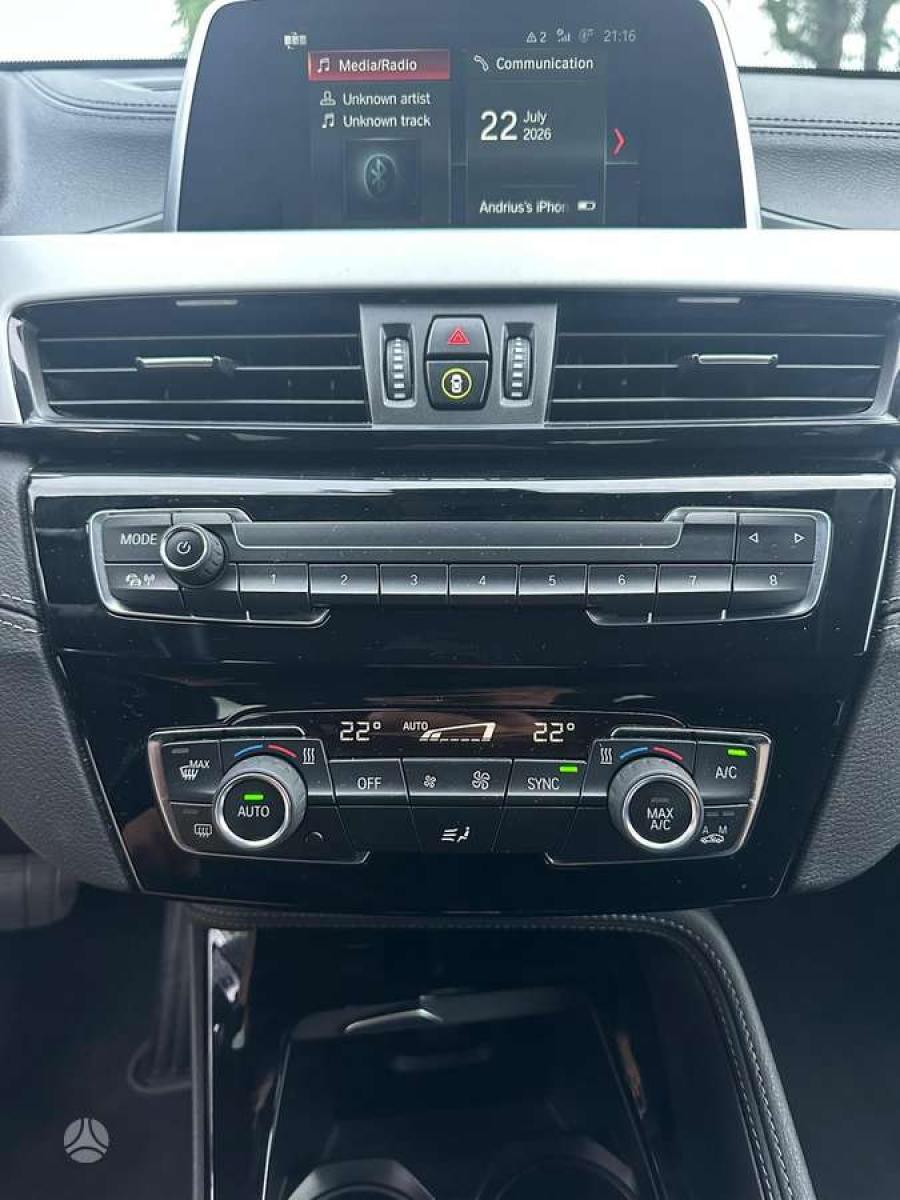 Balts BMW X2 2018 Klaipėda, ar dzinēja tilpumu 2.00 L un nobraukumu 198 tūkst. km par 14950 €, foto 24 vietnē AUTOMOTO.COM.LV