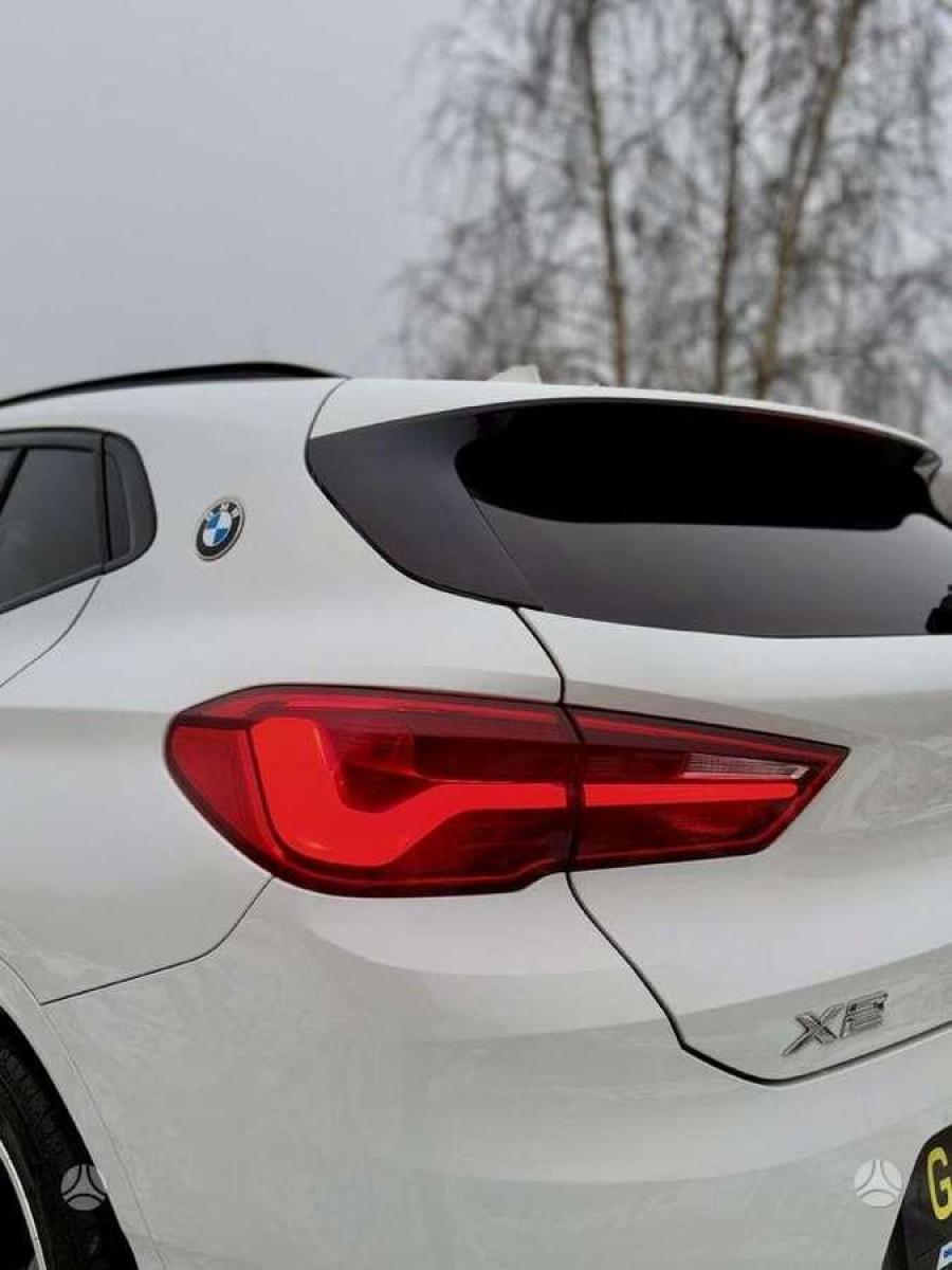 Balts BMW X2 2019 Šauļi, ar dzinēja tilpumu 1.50 L un nobraukumu 169 tūkst. km par 17200 €, foto 13 vietnē AUTOMOTO.COM.LV