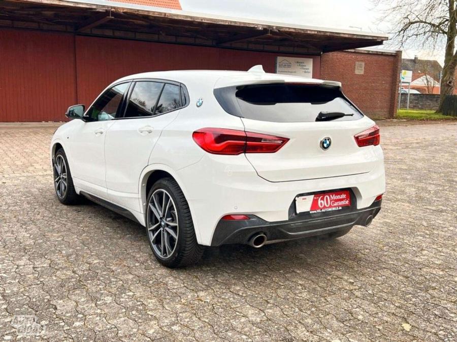 White BMW X2 2019 in Kaunas, with an engine capacity of 2.00 L and mileage of 66 thousand km for 30639 €, photo 4 on AUTOMOTO.COM.LV