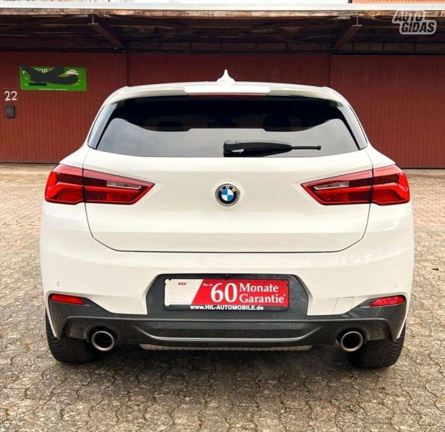White BMW X2 2019 in Kaunas, with an engine capacity of 2.00 L and mileage of 66 thousand km for 30639 €, photo 5 on AUTOMOTO.COM.LV