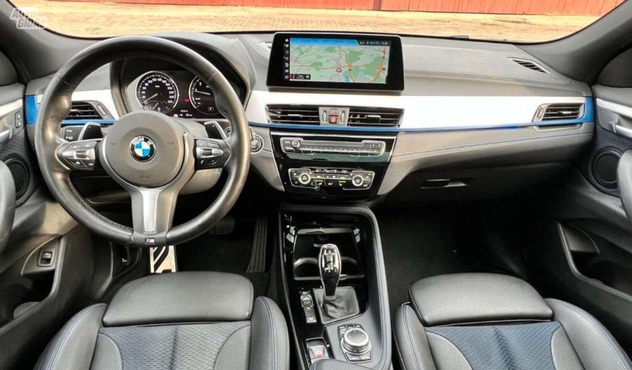 White BMW X2 2019 in Kaunas, with an engine capacity of 2.00 L and mileage of 66 thousand km for 30639 €, photo 13 on AUTOMOTO.COM.LV