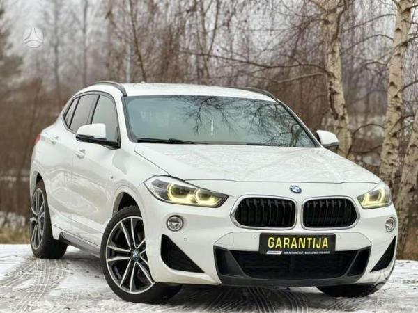 White BMW X2 2019 in Siauliai, with an engine capacity of 1.50 L and mileage of 169 thousand km for 17200 €, photo 1 on AUTOMOTO.COM.LV