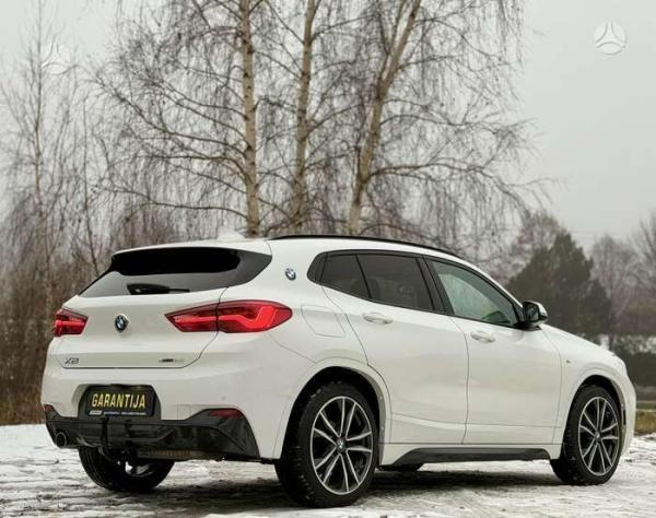 White BMW X2 2019 in Siauliai, with an engine capacity of 1.50 L and mileage of 169 thousand km for 17200 €, photo 4 on AUTOMOTO.COM.LV