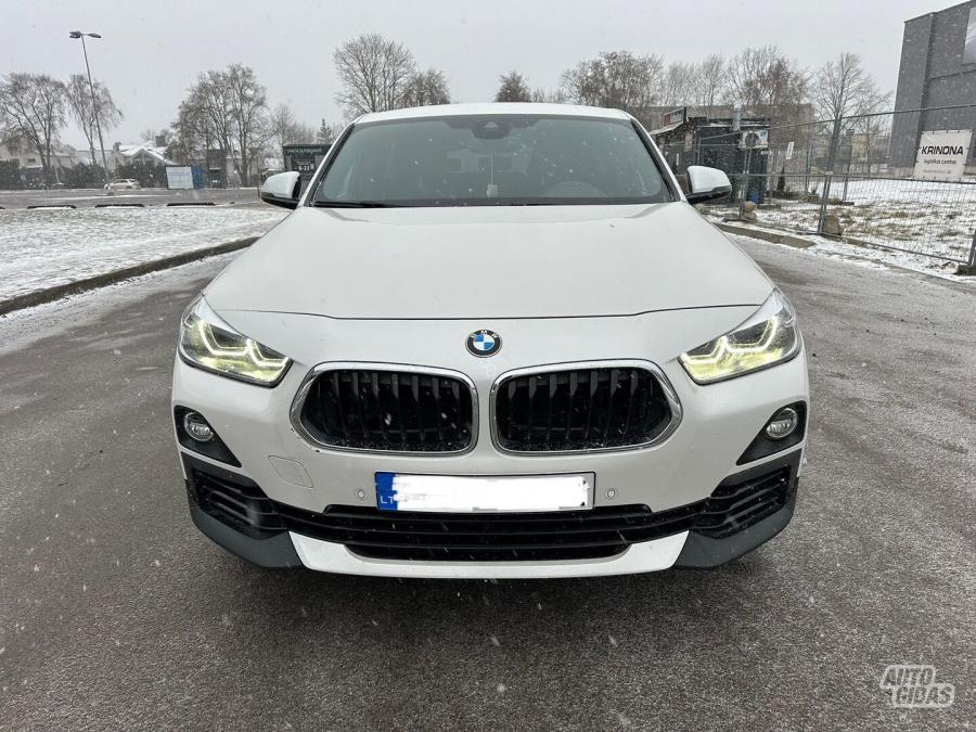 Balts BMW X2 2019 Giraitė, ar dzinēja tilpumu 2.00 L un nobraukumu 62 tūkst. km par 18750 €, foto 2 vietnē AUTOMOTO.COM.LV