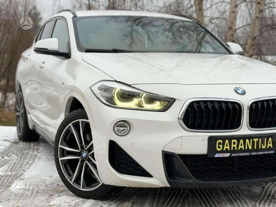 Balts BMW X2 2019 Šauļi, ar dzinēja tilpumu 1.50 L un nobraukumu 169 tūkst. km par 17200 €, foto 17 vietnē AUTOMOTO.COM.LV