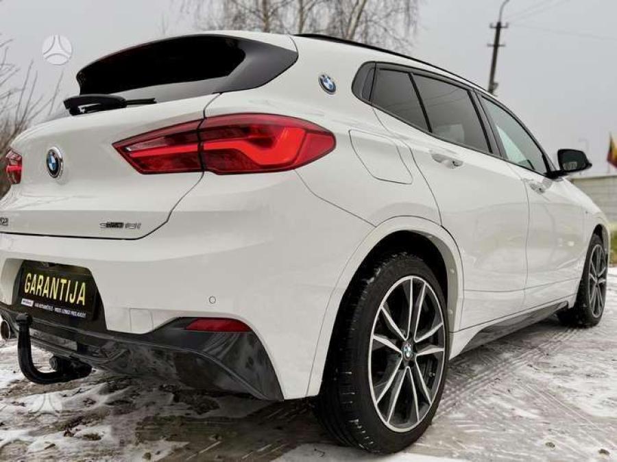 White BMW X2 2019 in Siauliai, with an engine capacity of 1.50 L and mileage of 169 thousand km for 15650 €, photo 8 on AUTOMOTO.COM.LV