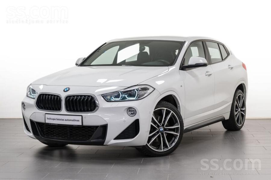 White BMW X2 2019 in Riga, with an engine capacity of 1.50 L and mileage of 80 thousand km for 21900 €, photo 1 on AUTOMOTO.COM.LV