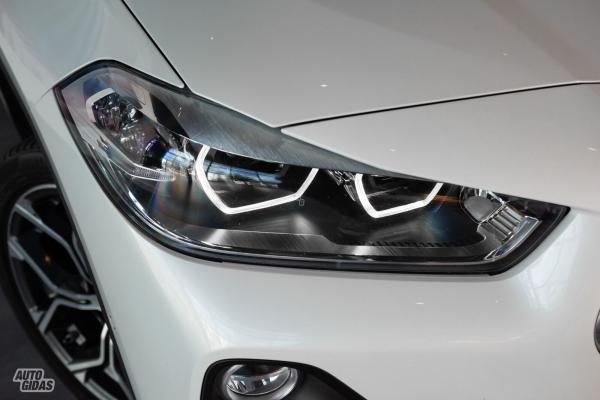 White BMW X2 2019 in Kaunas, with an engine capacity of 2.00 L and mileage of 81 thousand km for 21771 €, photo 4 on AUTOMOTO.COM.LV