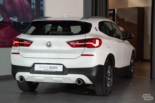 White BMW X2 2019 in Kaunas, with an engine capacity of 2.00 L and mileage of 81 thousand km for 21771 €, photo 5 on AUTOMOTO.COM.LV