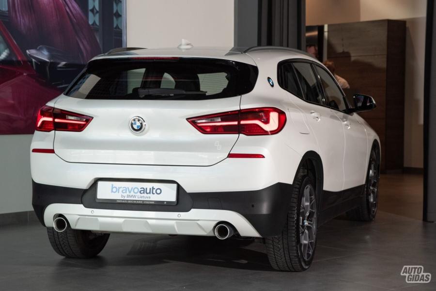 Balts BMW X2 2019 Kauņa, ar dzinēja tilpumu 2.00 L un nobraukumu 81 tūkst. km par 21771 €, foto 6 vietnē AUTOMOTO.COM.LV