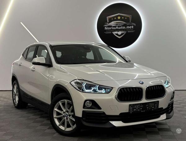White BMW X2 2019 in Marijampole, with an engine capacity of 2.00 L and mileage of 151 thousand km for 16999 €, photo 1 on AUTOMOTO.COM.LV