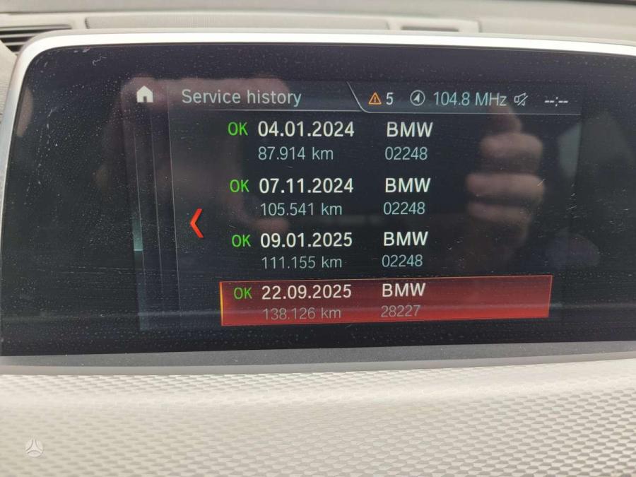 Balts BMW X2 2019 Jonava, ar dzinēja tilpumu 2.00 L un nobraukumu 153 tūkst. km par 12800 €, foto 16 vietnē AUTOMOTO.COM.LV