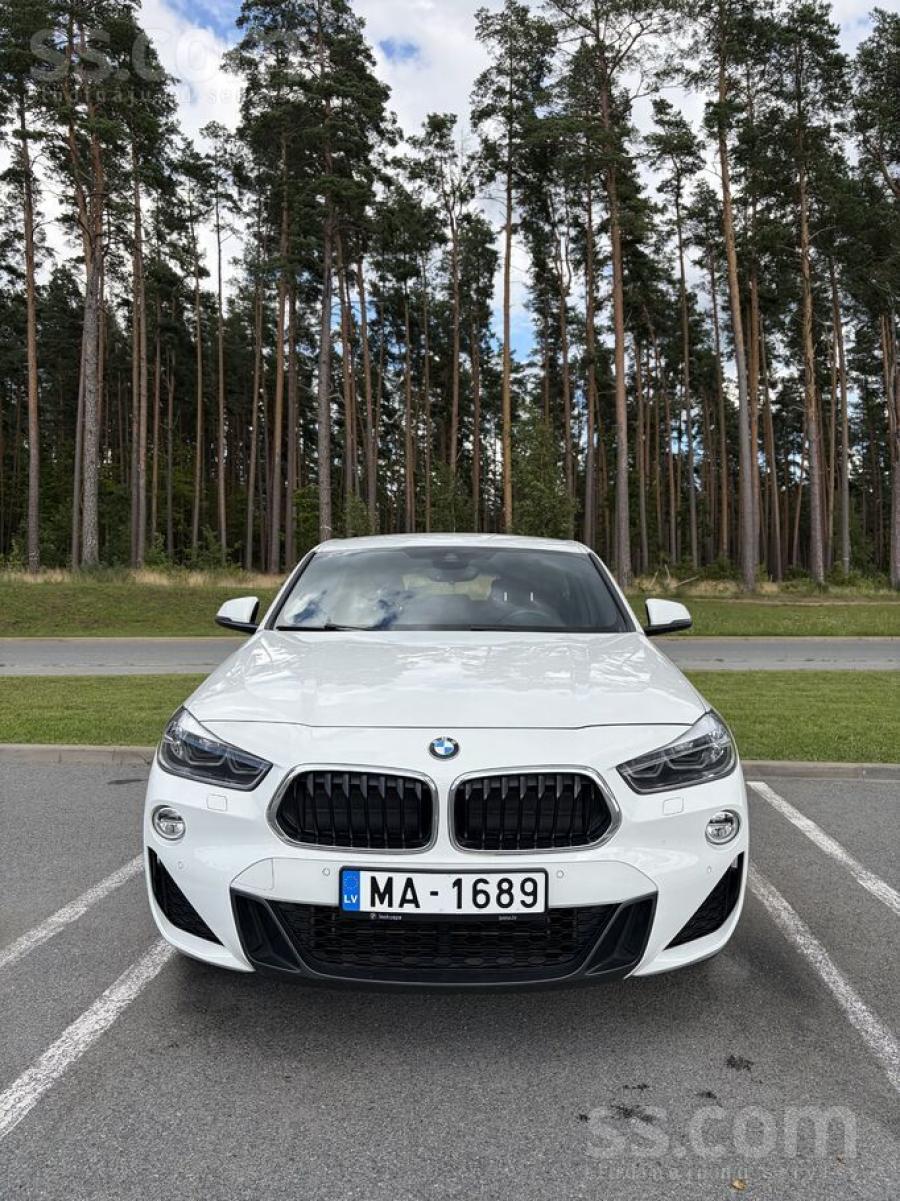 White BMW X2 2019 in Riga, with an engine capacity of 2.00 L and mileage of 81 thousand km for 21000 €, photo 14 on AUTOMOTO.COM.LV