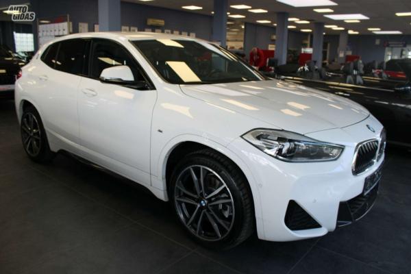 White BMW X2 2020 in Kaunas, with an engine capacity of 1.50 L and mileage of 47 thousand km for 26913 €, photo 1 on AUTOMOTO.COM.LV