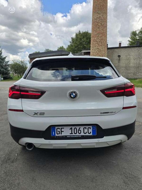 White BMW X2 2021 in Marijampole, with an engine capacity of 1.50 L and mileage of 222 thousand km for 13250 €, photo 6 on AUTOMOTO.COM.LV