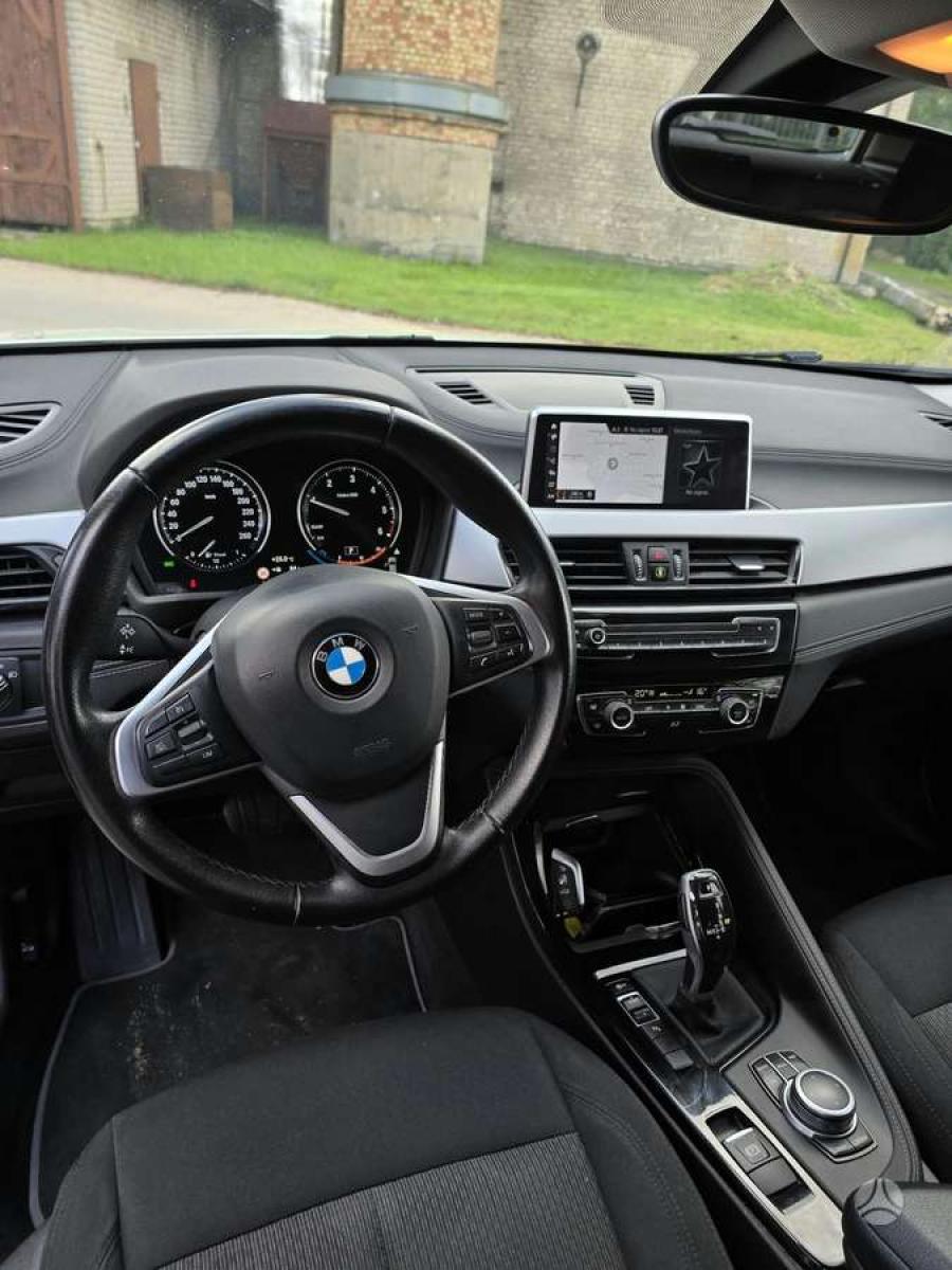 White BMW X2 2021 in Marijampole, with an engine capacity of 1.50 L and mileage of 222 thousand km for 13250 €, photo 16 on AUTOMOTO.COM.LV