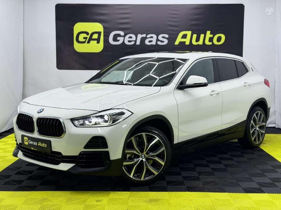 Balts BMW X2 2022 Viļņa, ar dzinēja tilpumu 2.00 L un nobraukumu 65 tūkst. km par 20500 €, foto 1 vietnē AUTOMOTO.COM.LV