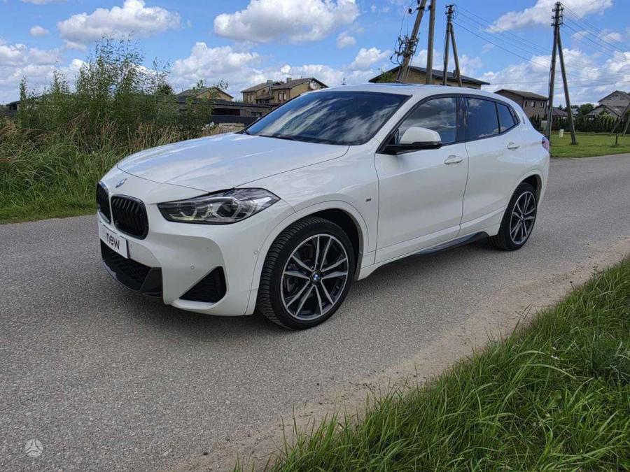 Balts BMW X2 2022 Panevēža, ar dzinēja tilpumu 2.00 L un nobraukumu 29 tūkst. km par 14700 €, foto 3 vietnē AUTOMOTO.COM.LV