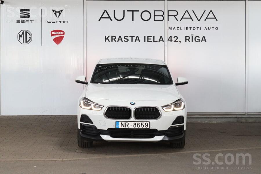 Balts BMW X2 2022 Rīga, ar dzinēja tilpumu 1.50 L un nobraukumu 111 tūkst. km par 25790 €, foto 3 vietnē AUTOMOTO.COM.LV