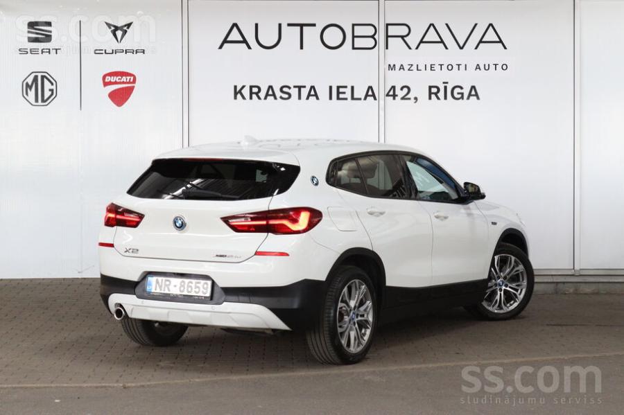 Balts BMW X2 2022 Rīga, ar dzinēja tilpumu 1.50 L un nobraukumu 111 tūkst. km par 25790 €, foto 7 vietnē AUTOMOTO.COM.LV
