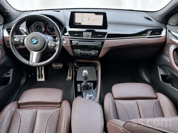 BMW X2 2023 in Riga on AUTOMOTO.COM.LV White BMW X2 2023 in Riga, with an engine capacity of 1.50 L and mileage of 112 thousand km for 25900 €, photo 5 on AUTOMOTO.COM.LV
