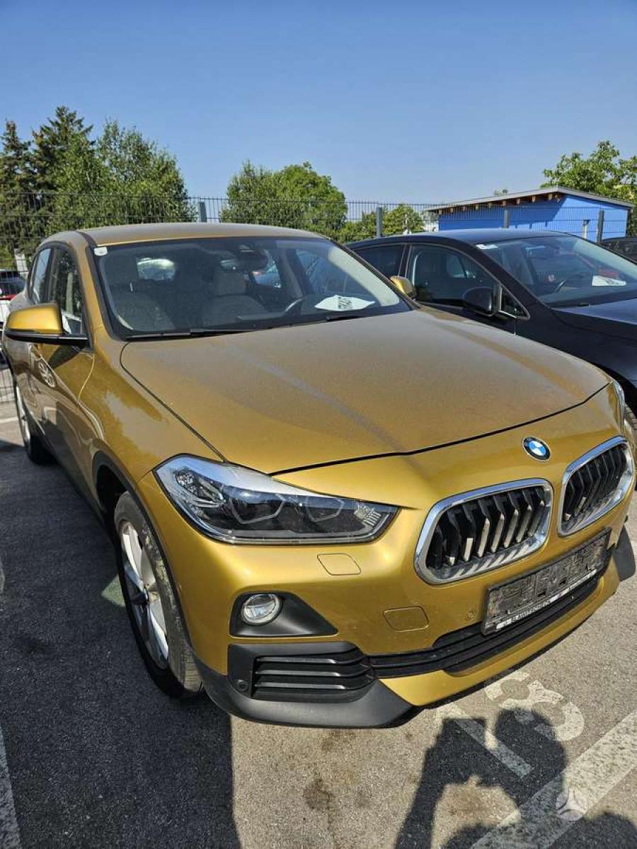 Dzeltens BMW X2 2018 Anykščiai, ar dzinēja tilpumu 2.00 L un nobraukumu 151 tūkst. km par 11900 €, foto 1 vietnē AUTOMOTO.COM.LV