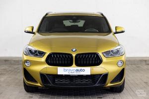 Yellow BMW X2 2018 in Vilnius, with an engine capacity of 2.00 L and mileage of 131 thousand km for 19952 €, photo 3 on AUTOMOTO.COM.LV