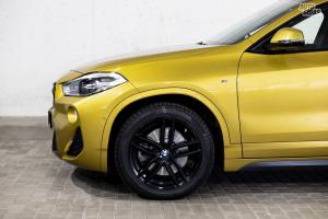 Yellow BMW X2 2018 in Vilnius, with an engine capacity of 2.00 L and mileage of 131 thousand km for 19952 €, photo 8 on AUTOMOTO.COM.LV