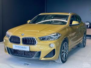 Yellow BMW X2 2019 in Klaipeda, with an engine capacity of 2.00 L and mileage of 84 thousand km for 23991 €, photo  on AUTOMOTO.COM.LV