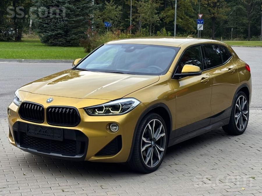 Dzeltens BMW X2 2019 Rīga, ar dzinēja tilpumu 2.00 L un nobraukumu 140 tūkst. km par 20800 €, foto 1 vietnē AUTOMOTO.COM.LV