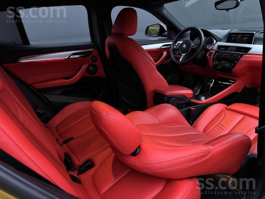Dzeltens BMW X2 2019 Rīga, ar dzinēja tilpumu 2.00 L un nobraukumu 140 tūkst. km par 20800 €, foto 9 vietnē AUTOMOTO.COM.LV