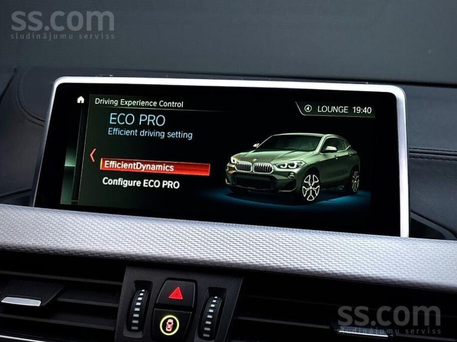 Dzeltens BMW X2 2019 Rīga, ar dzinēja tilpumu 2.00 L un nobraukumu 140 tūkst. km par 20800 €, foto 31 vietnē AUTOMOTO.COM.LV